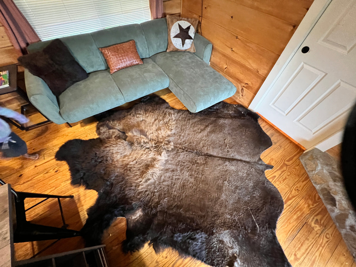 How to Decorate Your Home with Buffalo Hide Rugs: A Guide to Rustic El ...