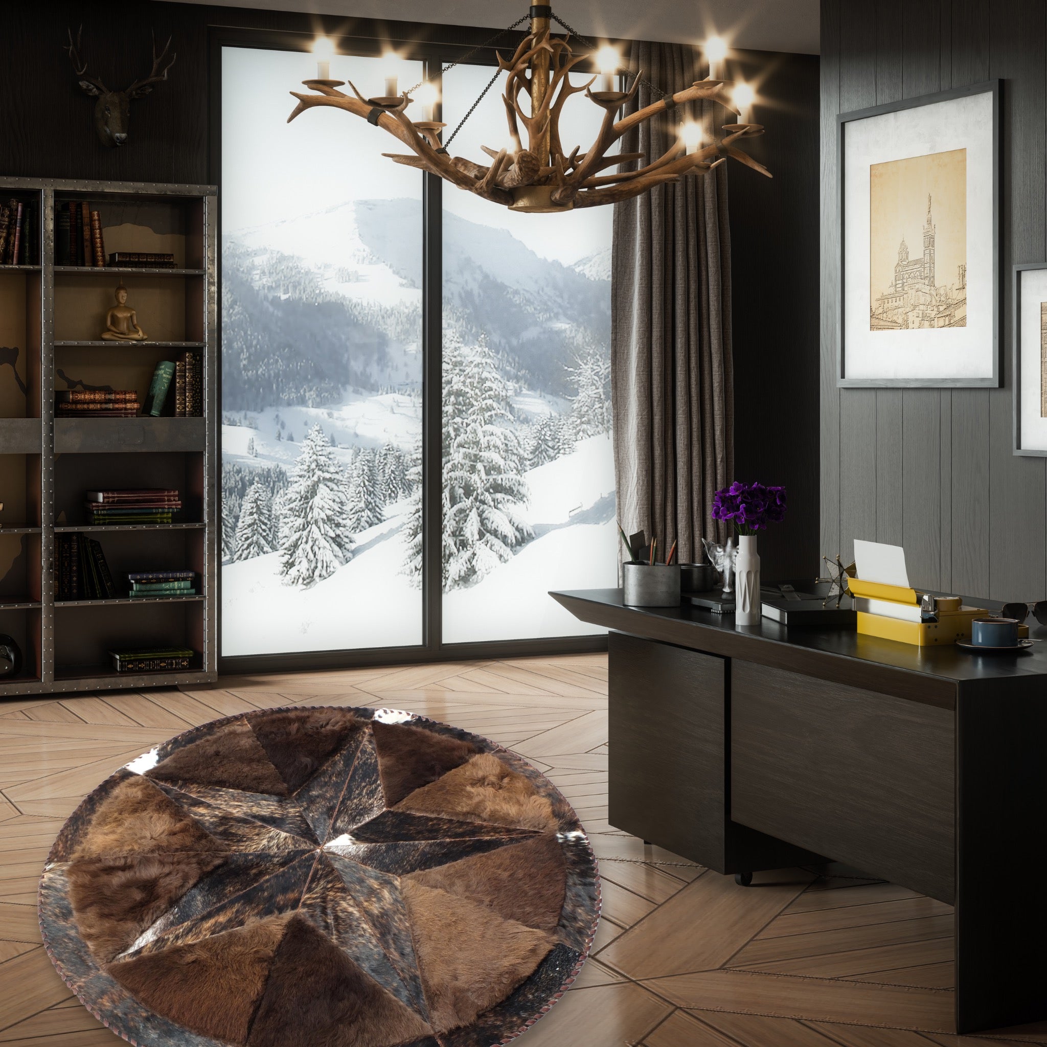 BISON HIDES & RUGS — Buffalo Depot